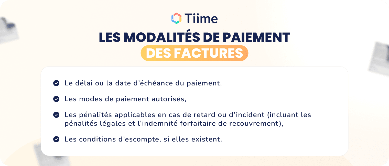 Les différents moyens et modalités de paiement des factures